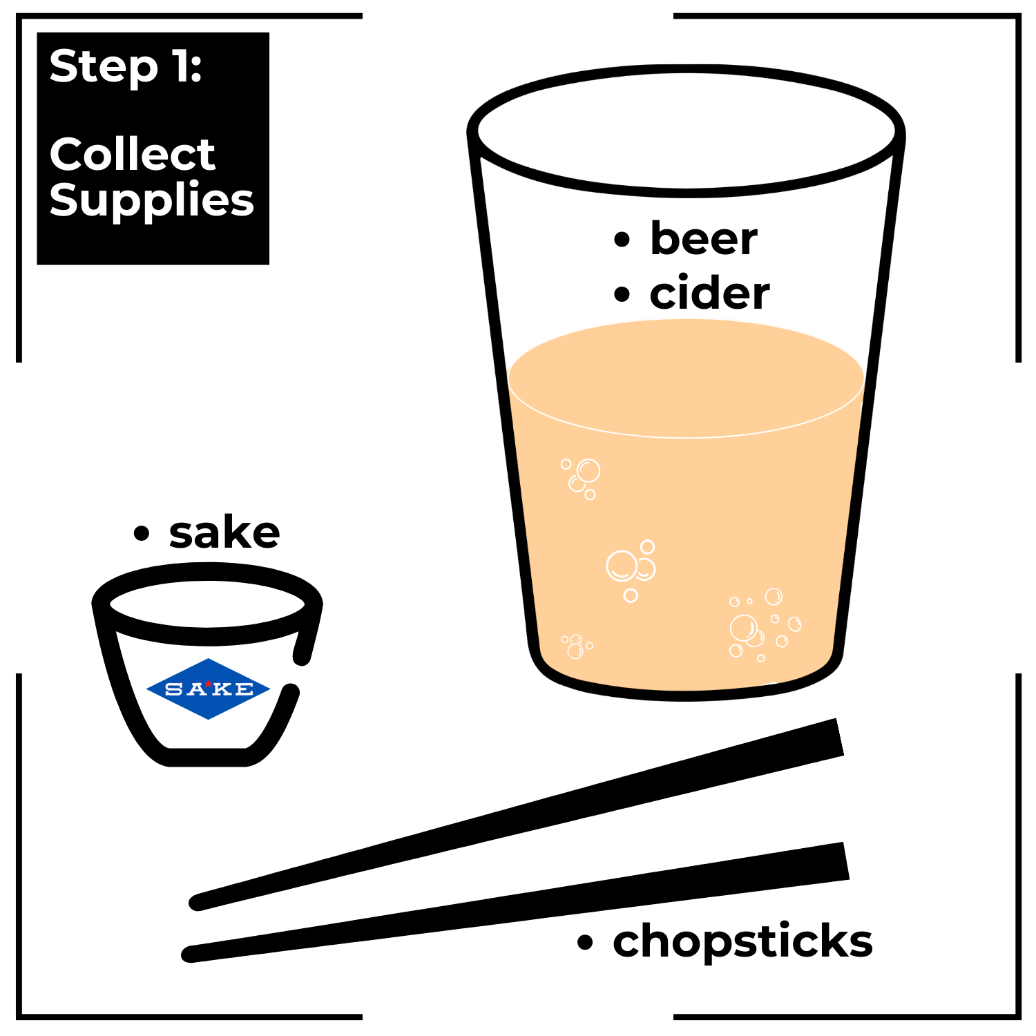 How to: Sake Bomb! | North American Sake Brewery